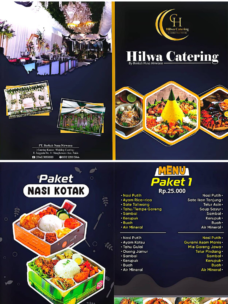 Menu Hilwa Catering | PDF