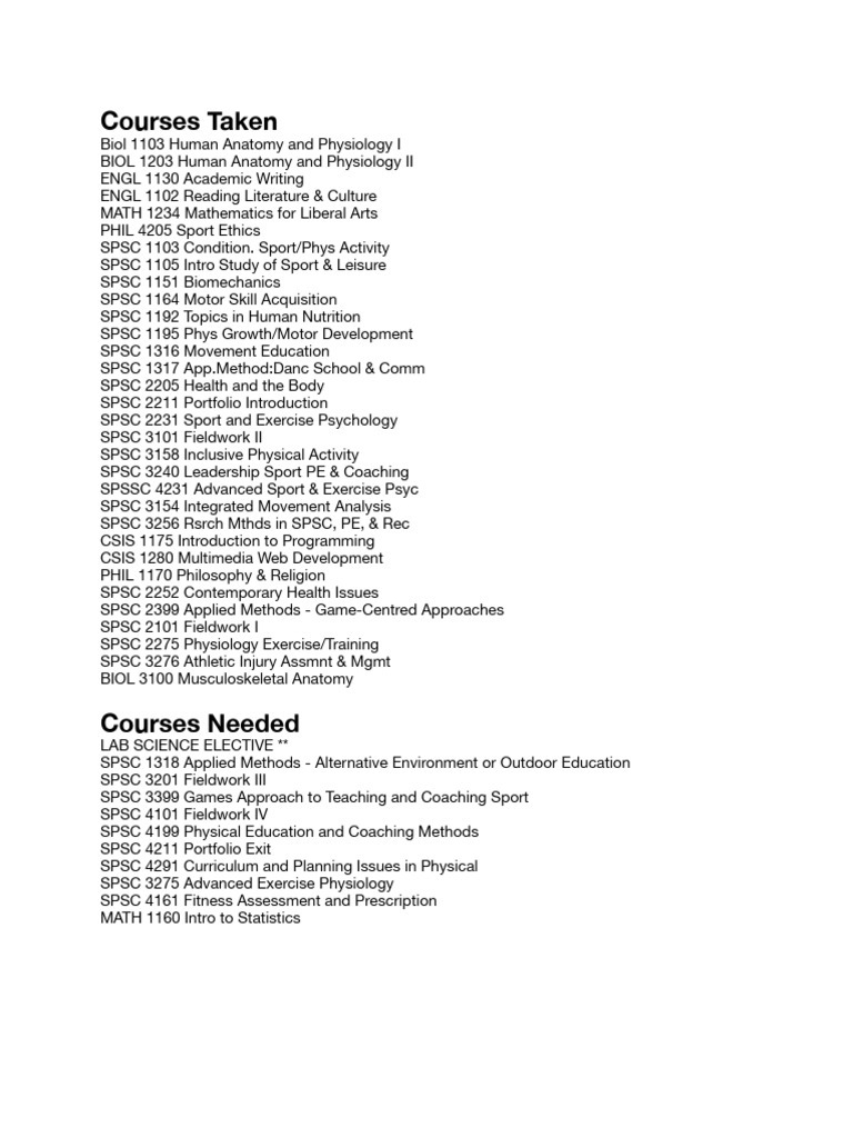 Education Pathway | PDF