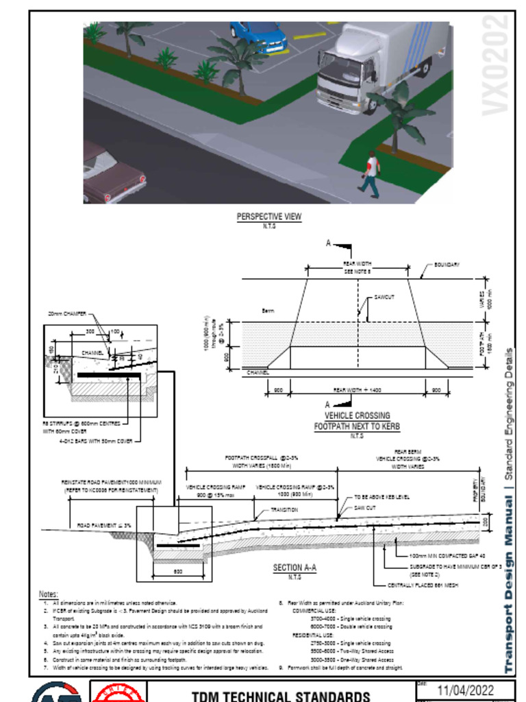 vx0202 C Commercial Vehicle Crossing | PDF | Transport | Land Transport