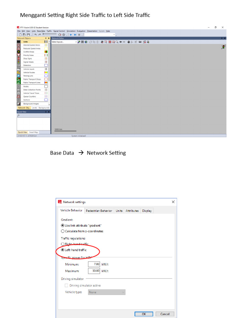 General (Manual VISSIM) | PDF