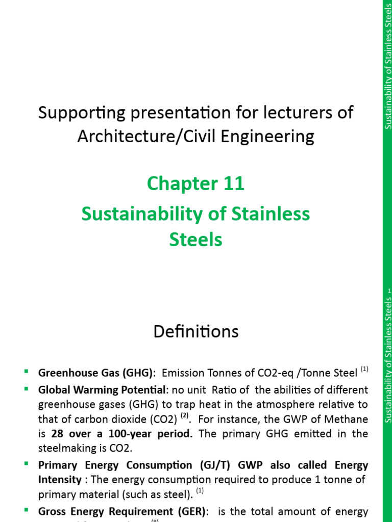 Module 11 Sustainability en | PDF | Recycling | Greenhouse Gas