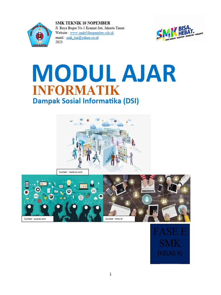 Modul Elemen Dsi - Septi W | PDF