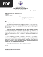 Request Letter For BFP | PDF