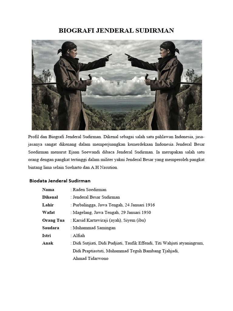 Biografi Jenderal Sudirman | PDF