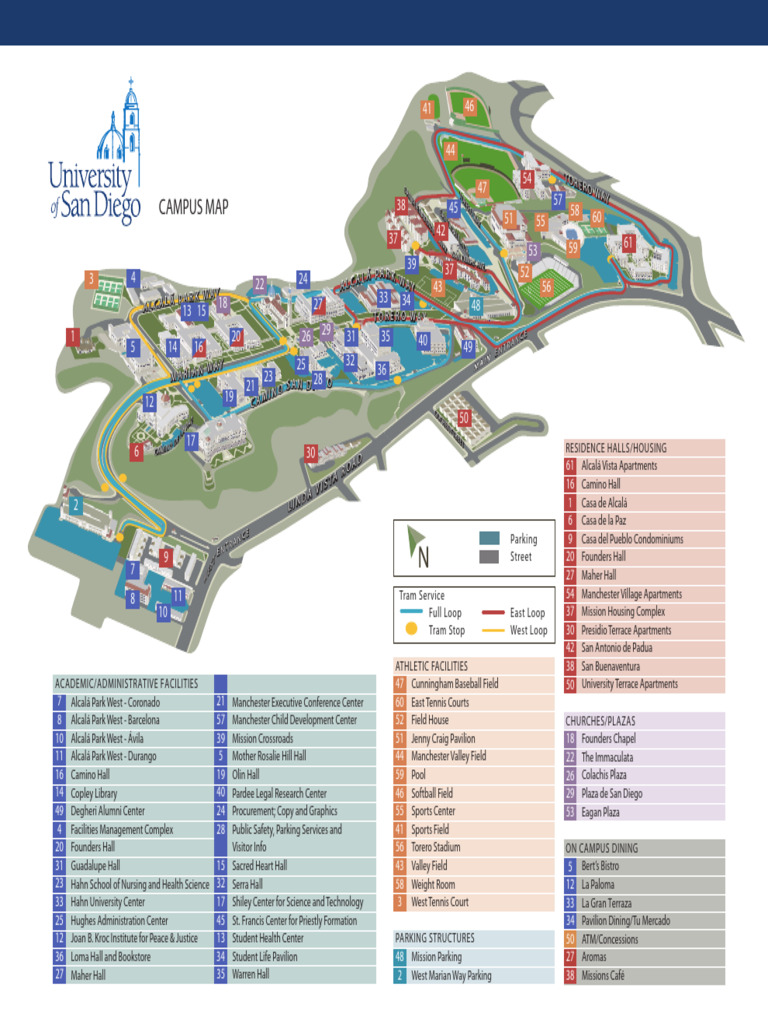 USD Campus Map | PDF