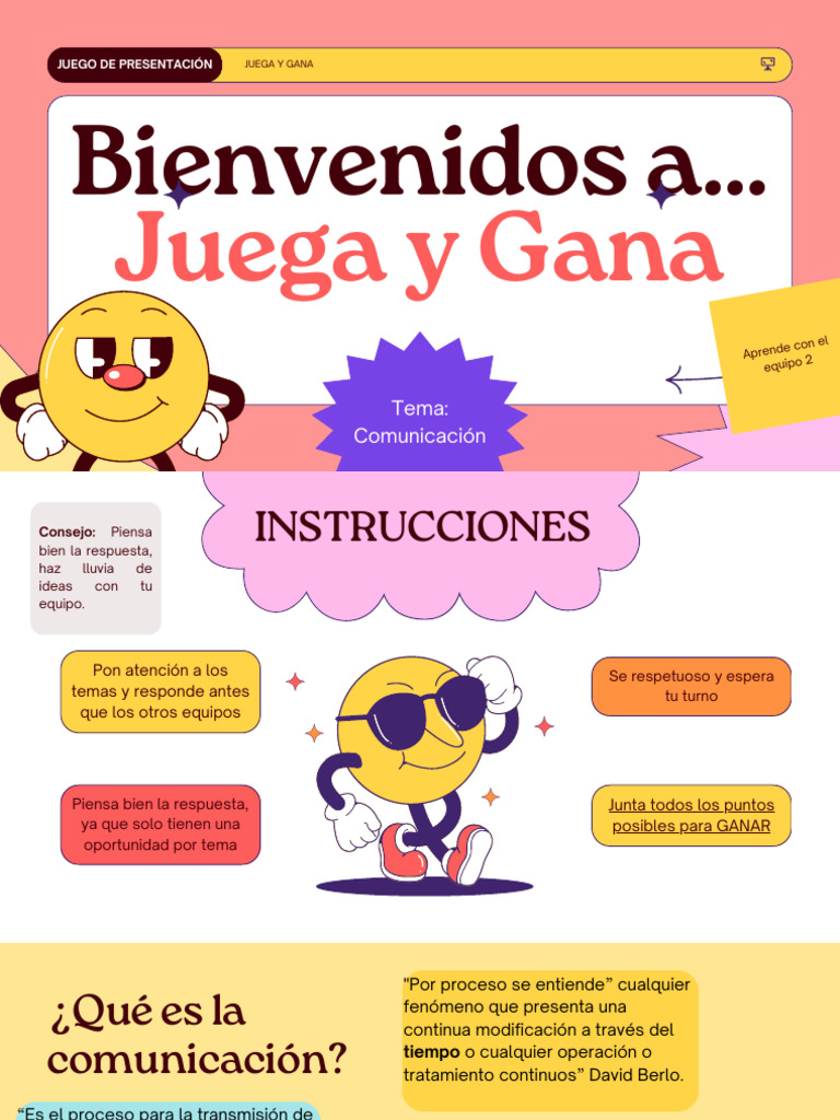 Juego Interactivo sobre Comunicación | PDF | Comunicación ...