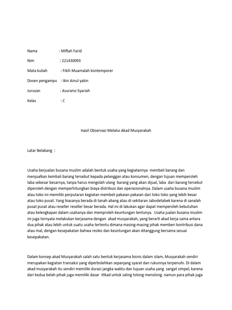 Miftah Farid - Fikih | PDF