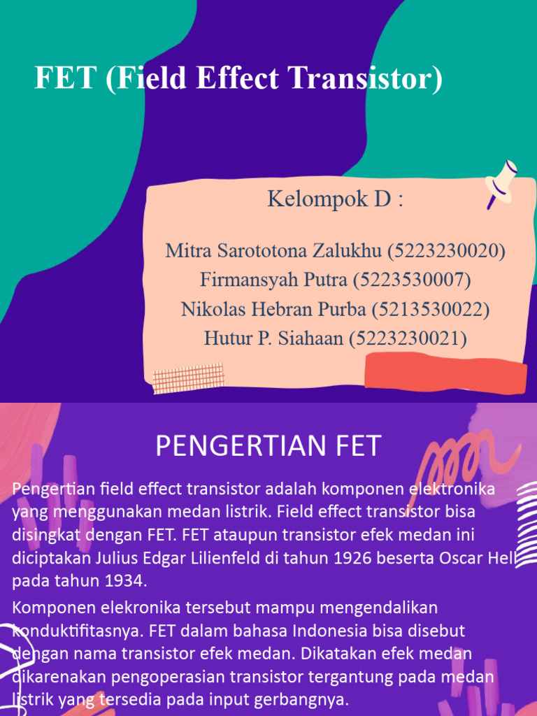 Pengertian dan Jenis FET Elektronik | PDF | Seni