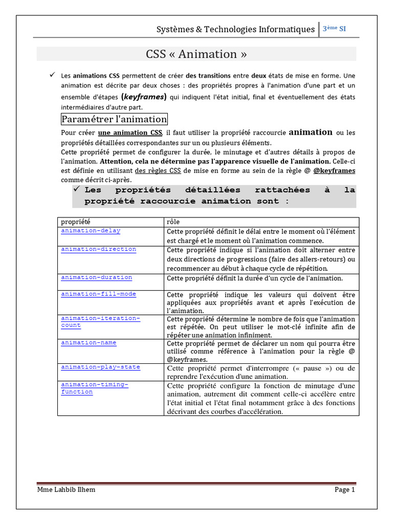 Css3 Animation Pdf