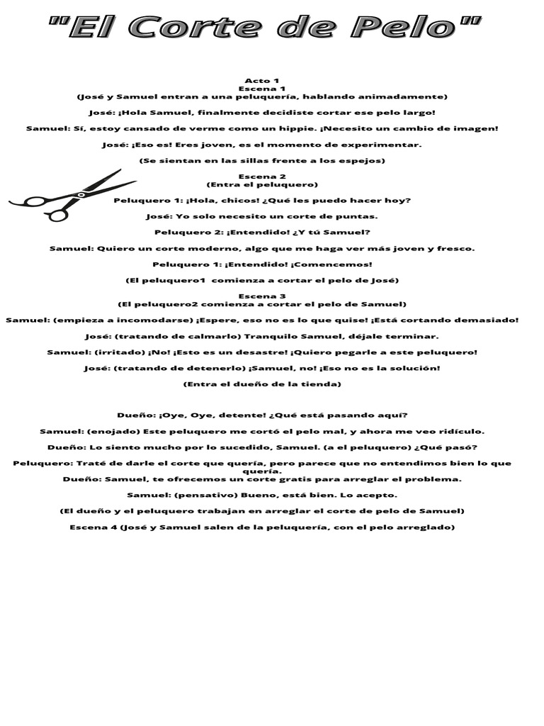 El Corte de Pelo | PDF