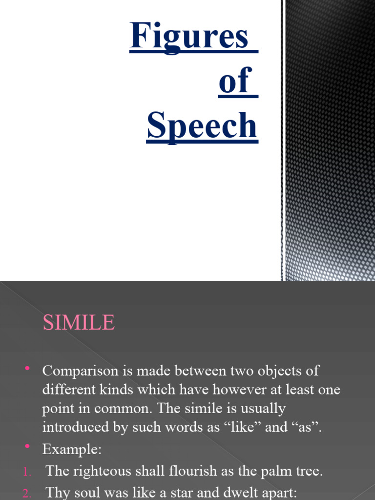 Figures of Speech | PDF | Poetry | Linguistics