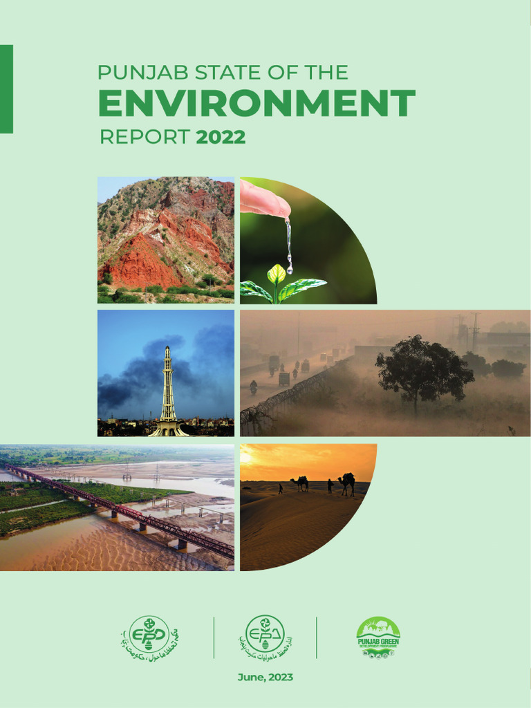 Punjab State of Environment Report 2022 | PDF | Water Pollution | Air ...