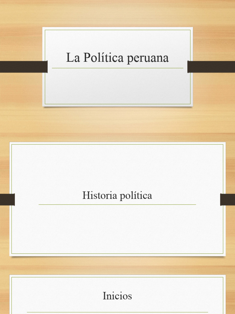 La Política Peruana | PDF