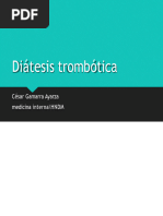 Signo de Homans y TVP: Diagnóstico Clínico | PDF | Angiología | Rtt