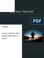 Beowulf Final Paper | PDF | Hero