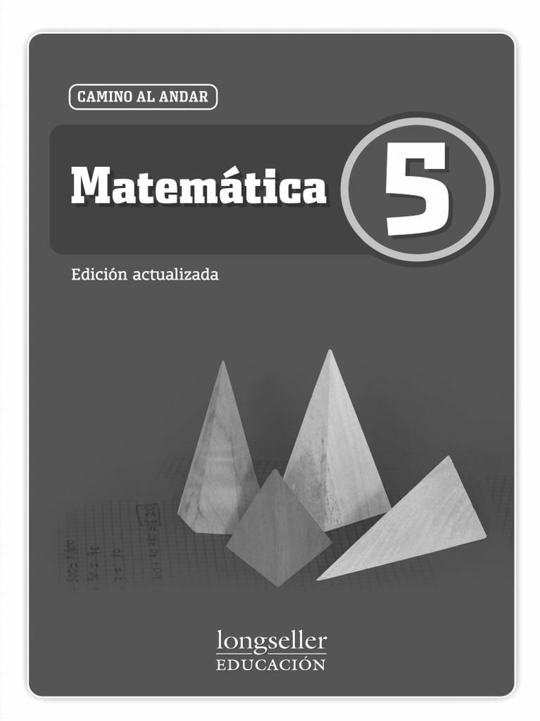 3423 - Guía Docente Mate 5 - Camino Al Andar | PDF | Números | División (Matemáticas)