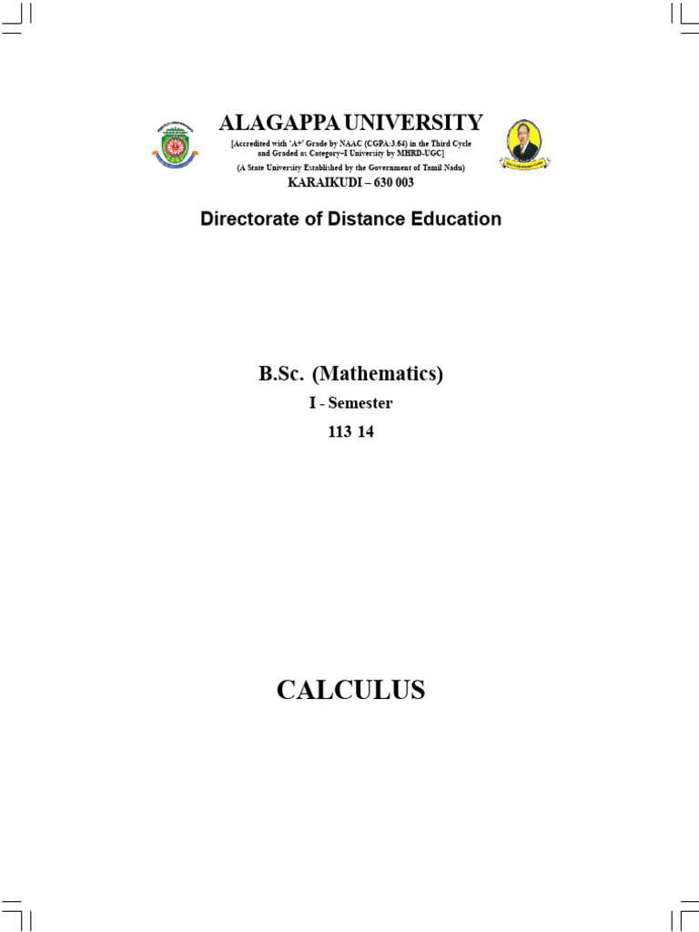 Calculus | PDF | Differential Calculus | Derivative