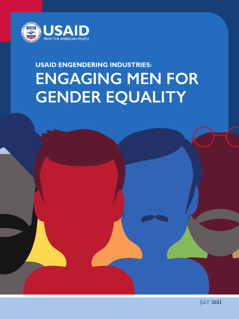 USAID Engaging Men in Gender Equality July 2023 | PDF | Gender | Gender ...
