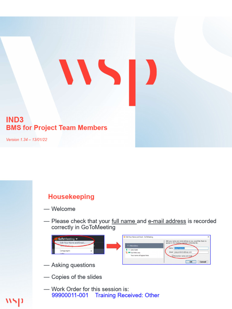 IND3 BMS For Project Team Members | PDF | Project Management | Life Cycle Assessment