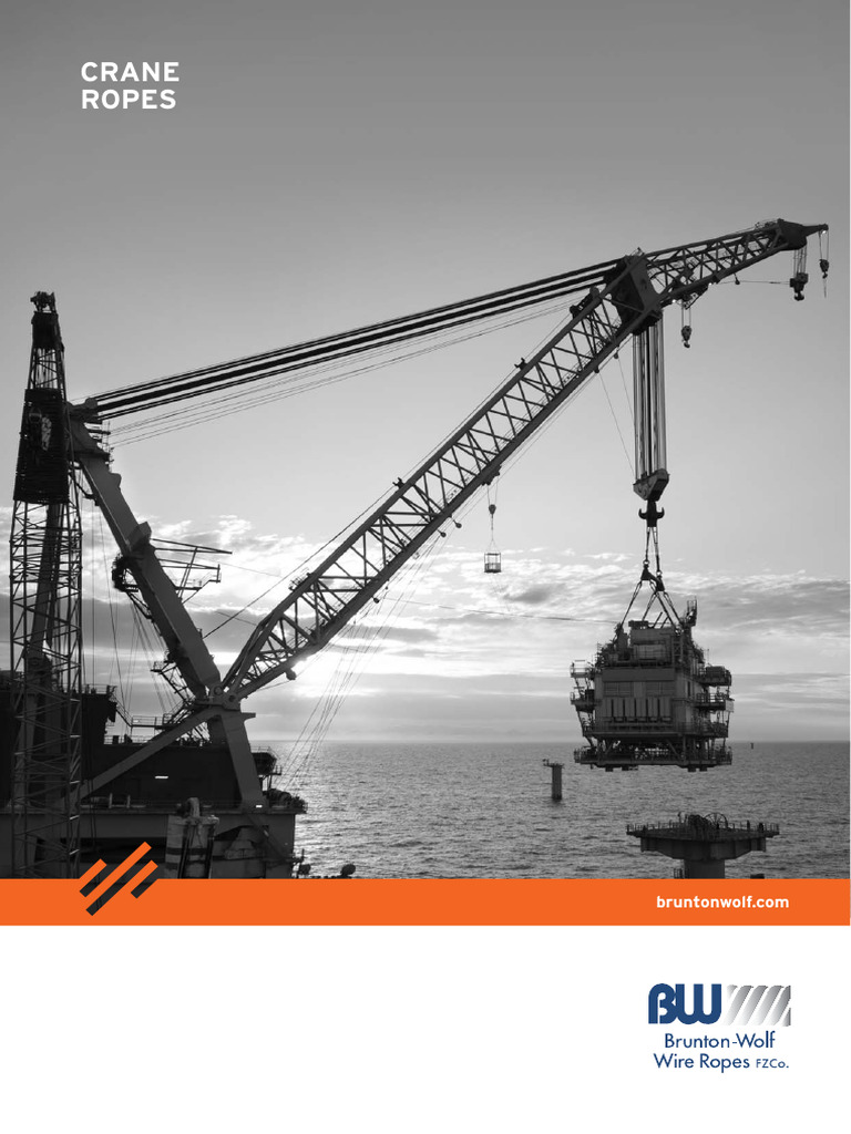 Crane Catalogue BWWR Single Page | PDF | Rope | Wire