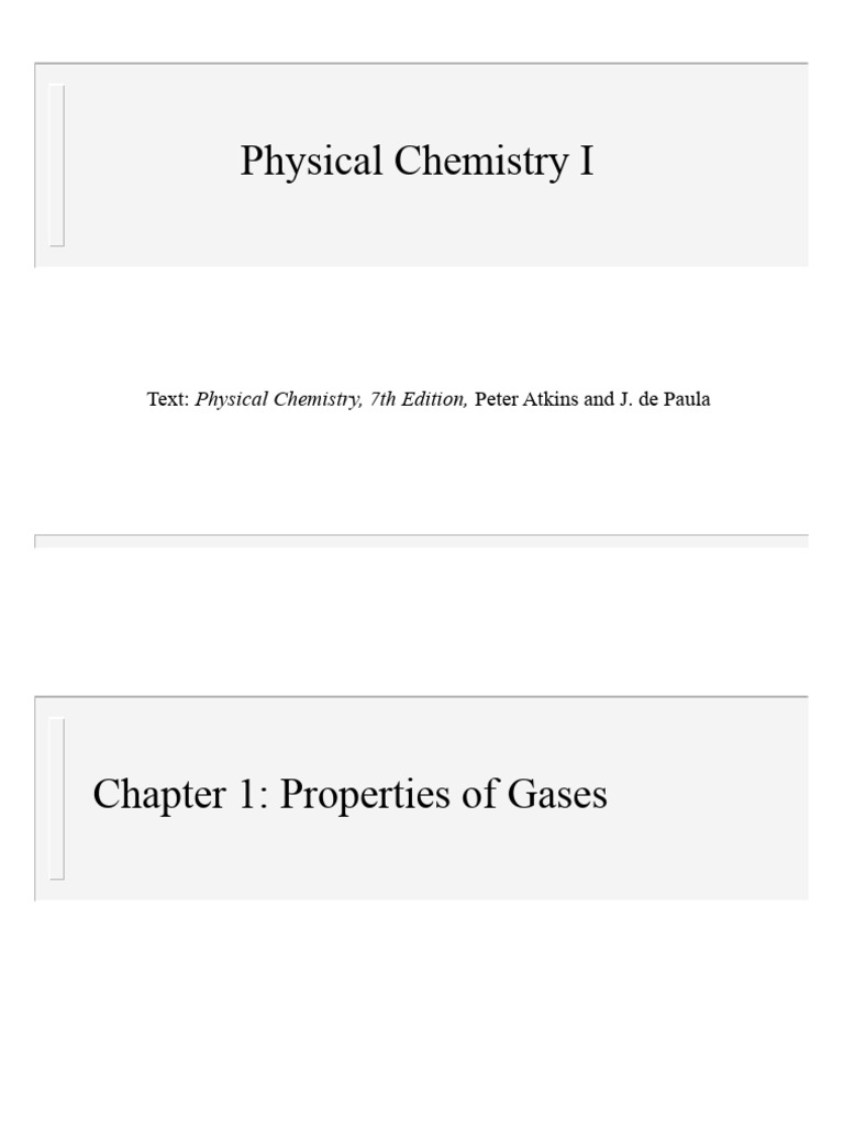 Properties of Gases (Report) | PDF | Gases | Heat