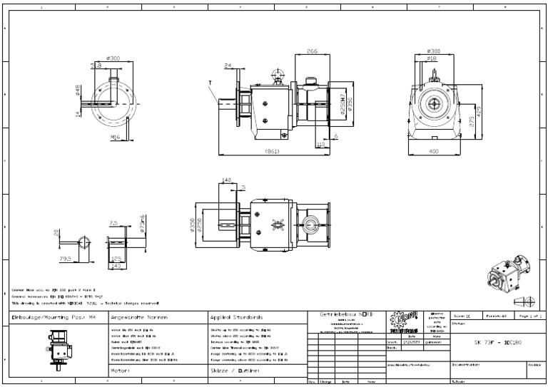 73 F - IEC 180 - 350mm - M4 | PDF