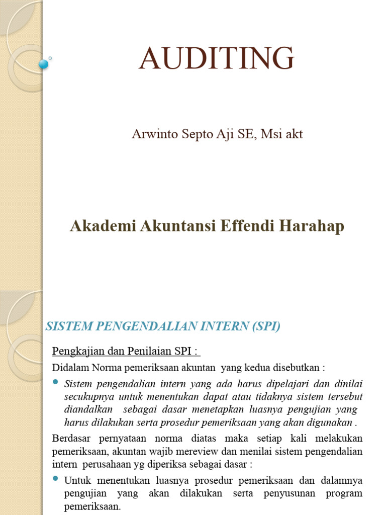 Audit 6 | PDF | Bisnis