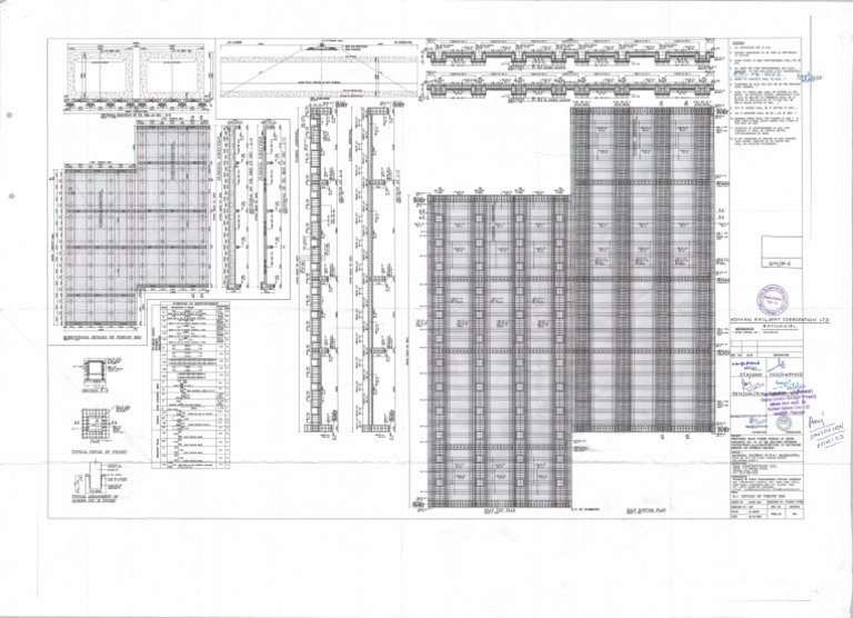 Thrust Bed Drawing | PDF
