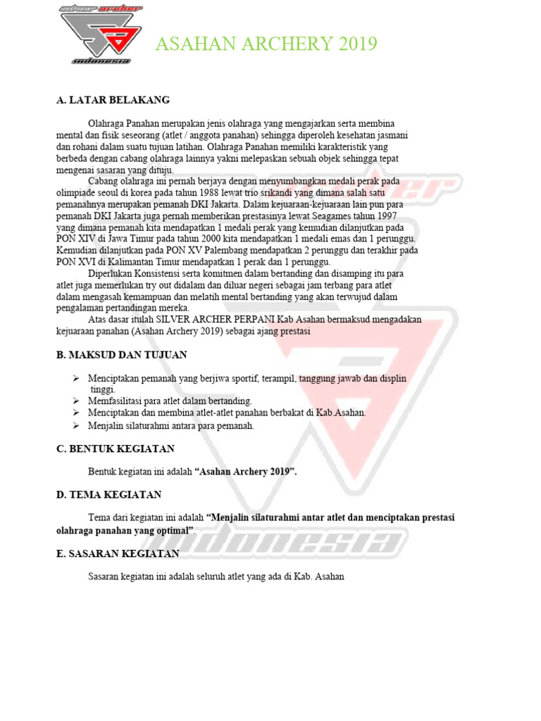 Proposal Panahan | PDF