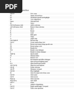 IL-2 Sturmovik Default Key Mapping Listing | PDF | Artillery | Brake