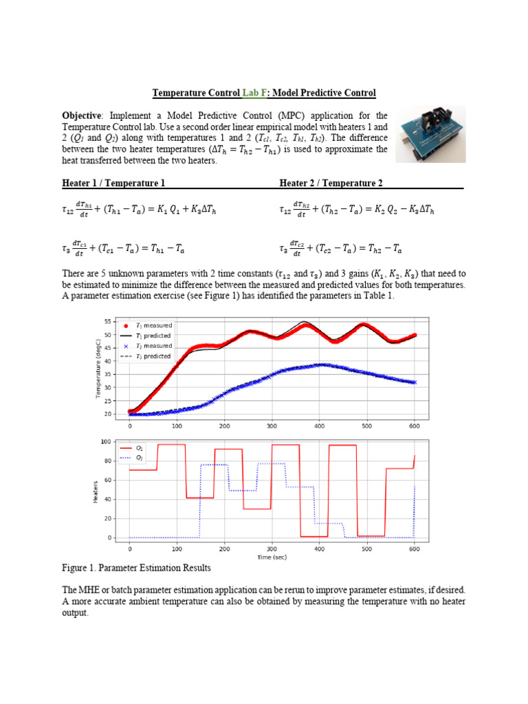 Lab F Linear MPC | PDF | Temperature | Physical Sciences Lab F Linear MPC | PDF | Temperature | Physical Sciences