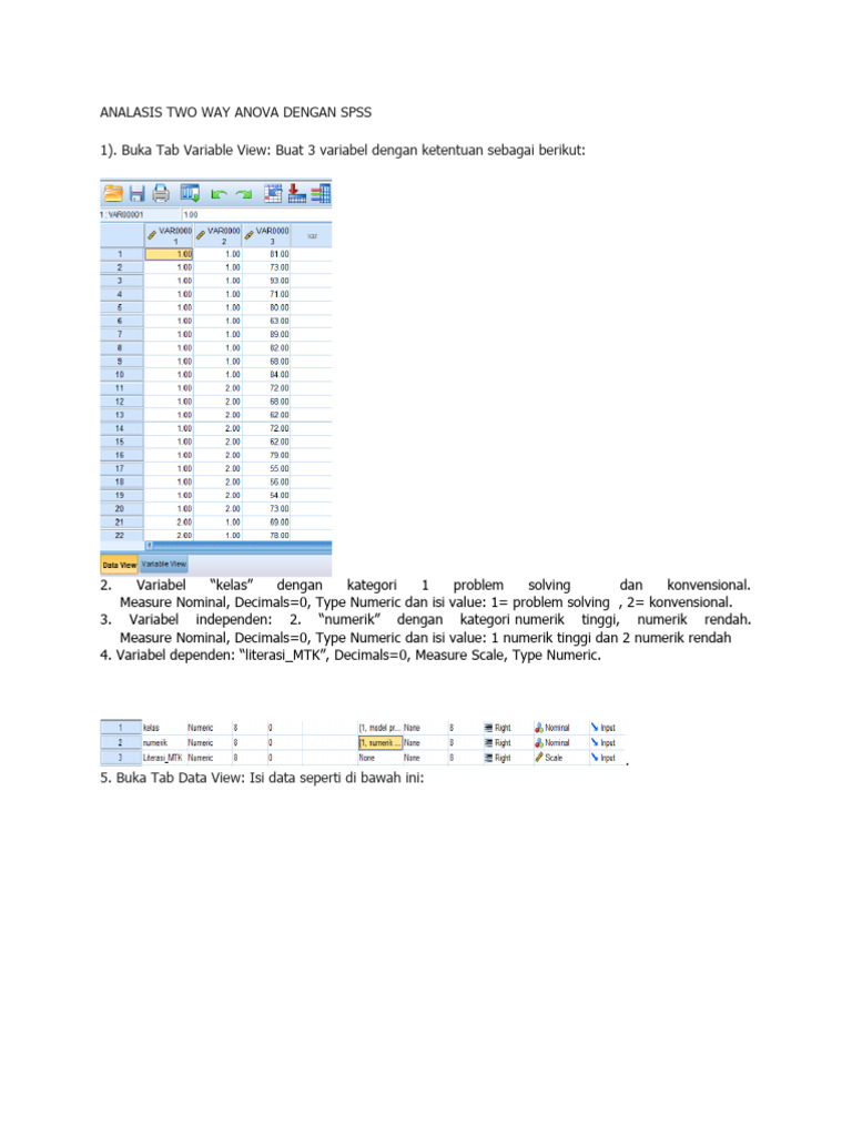 Analisis Two Way Anova Spss Pdf