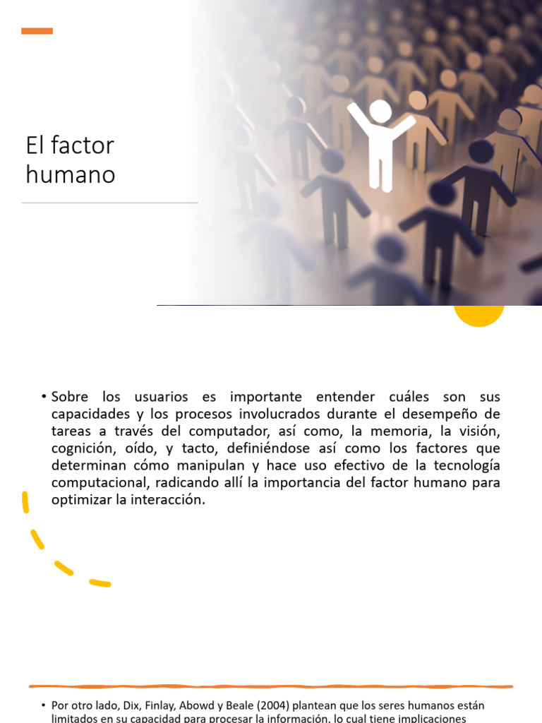 El Factor Humano | PDF | Memoria | Usabilidad
