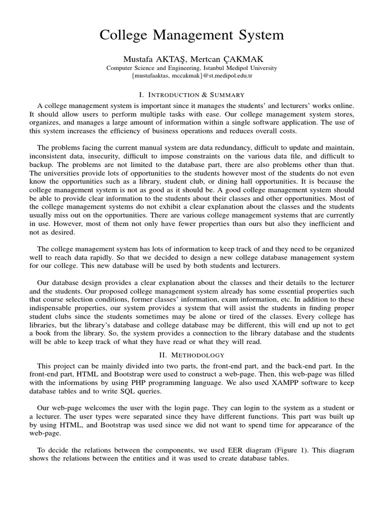 Final Report | PDF | Databases | Data