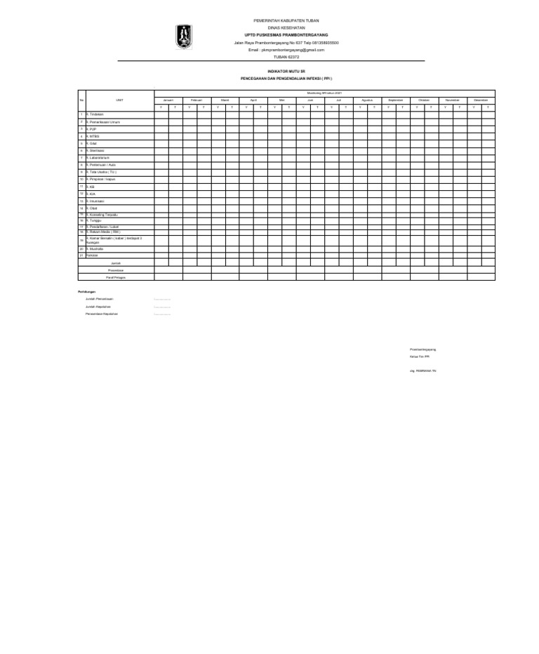 Form Monitoring 5R Simple | PDF