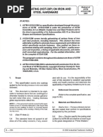 Hot-Dip Galvanizing Standard ASTM-A123 | PDF | Galvanization | Steel