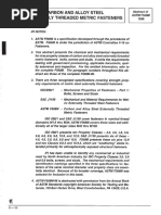 Carbon & Alloy Steel Fasteners Spec | PDF | Screw | Steel