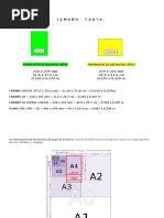 Dimensiones de Tamaños de Papel A - A0, A1, A2, A3, A4, A5, A6, A7, A8 ...