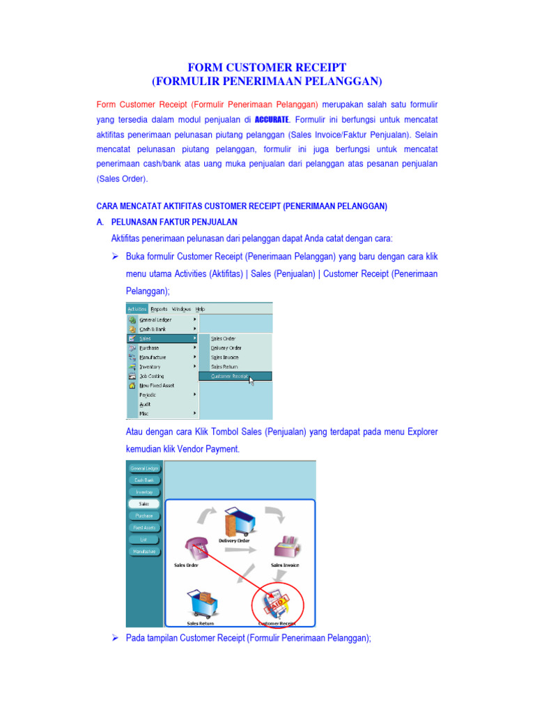Customer Receipt | PDF