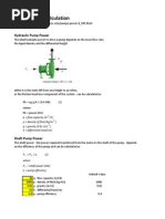 Free Pump Design Spreadsheet | PDF | Pump | Spreadsheet