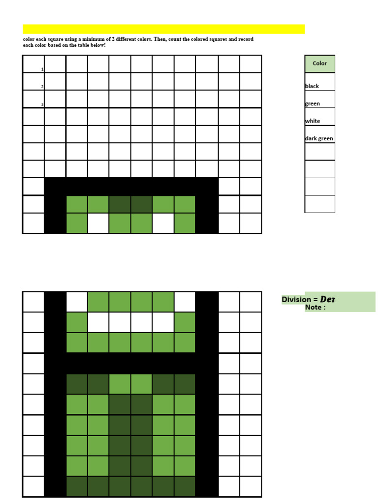 Mathematics Pixel Art | PDF