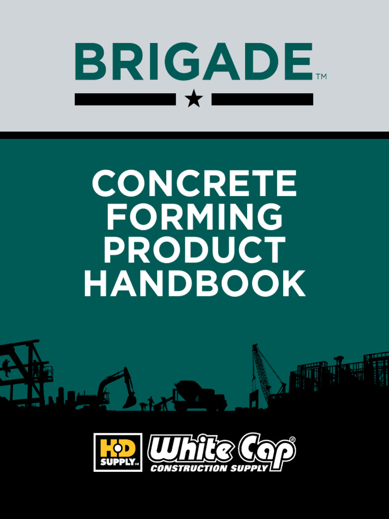 Brigade Concrete Forming Handbook - pdf0 | PDF | Structural Load | Concrete
