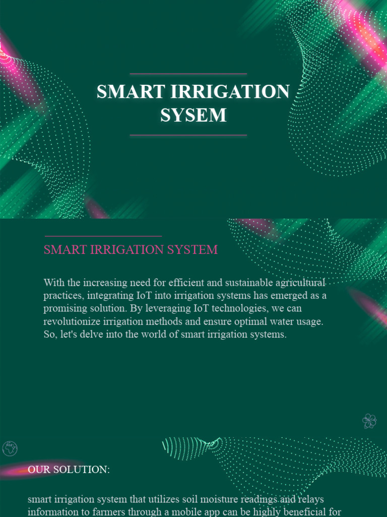 Smart Irrigation System - Ieee | PDF | Water Conservation | Internet Of ...
