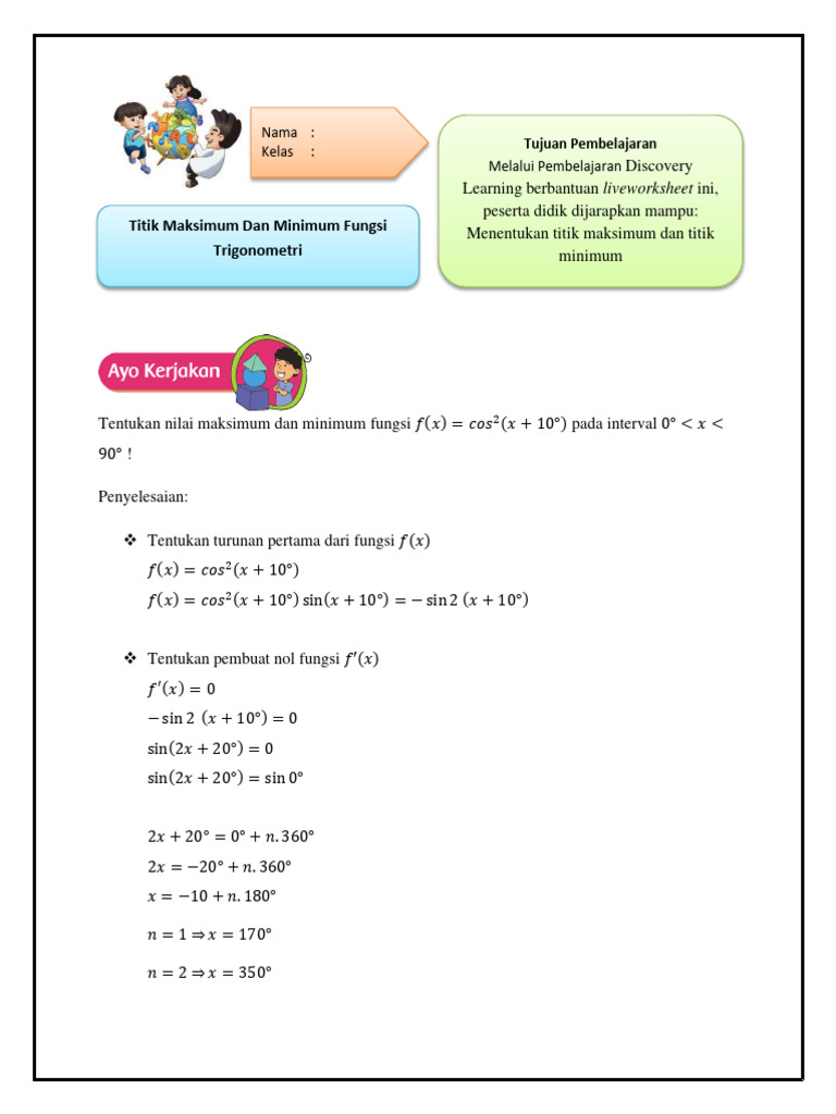 LKPD Liveworksheet | PDF