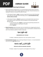 Umrah Checklist | PDF