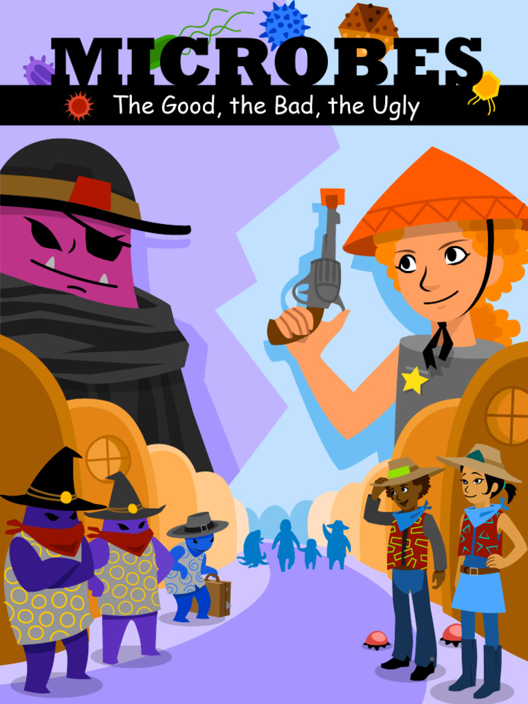 Microbes Comic Adaptation | PDF | Bacteria | Gastrointestinal Tract