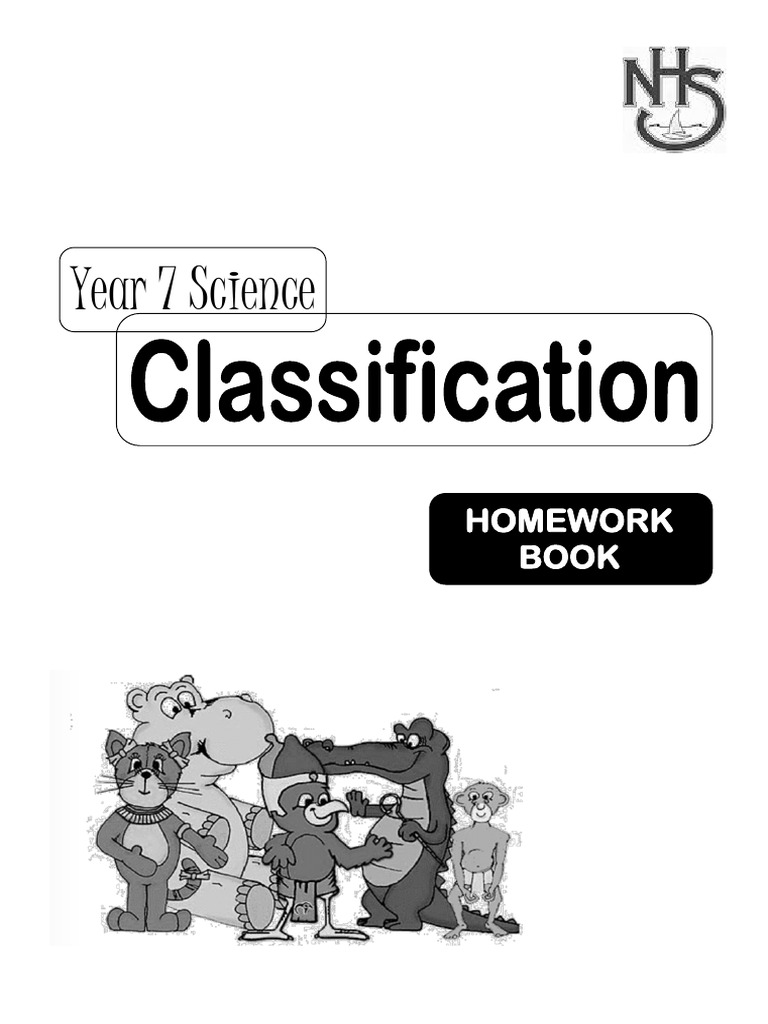 Term 2 Year 7 Classification HW BOOK | PDF | Litre | Units Of Measurement