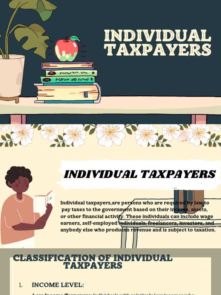 Individual Taxpayers | Download Free PDF | Taxes | Income