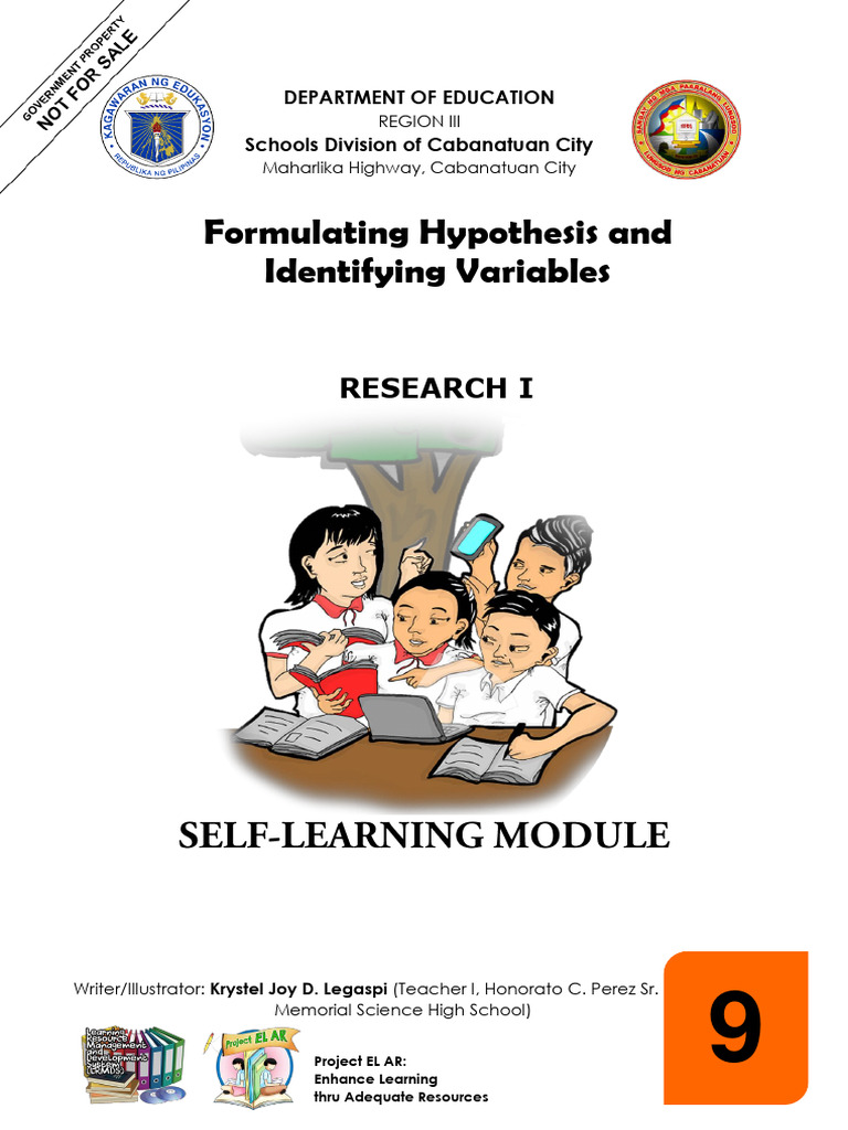 Formulating Hypotheses and Variables | PDF | Hypothesis | Experiment
