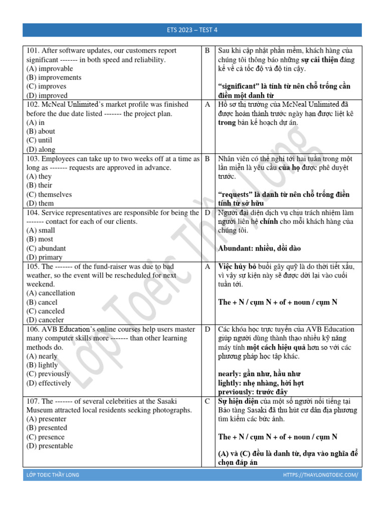 Ets 2023 Test 04 Explanation RC | PDF